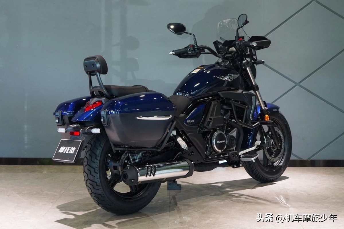 The "high-quality" retro cruise Haojue TR300 that middle-aged and elderly people can easily ...