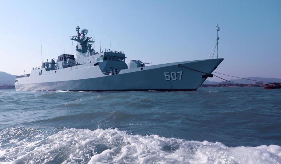 Intense confrontation in southern Taiwan! Our 1,000-ton frigate will ...