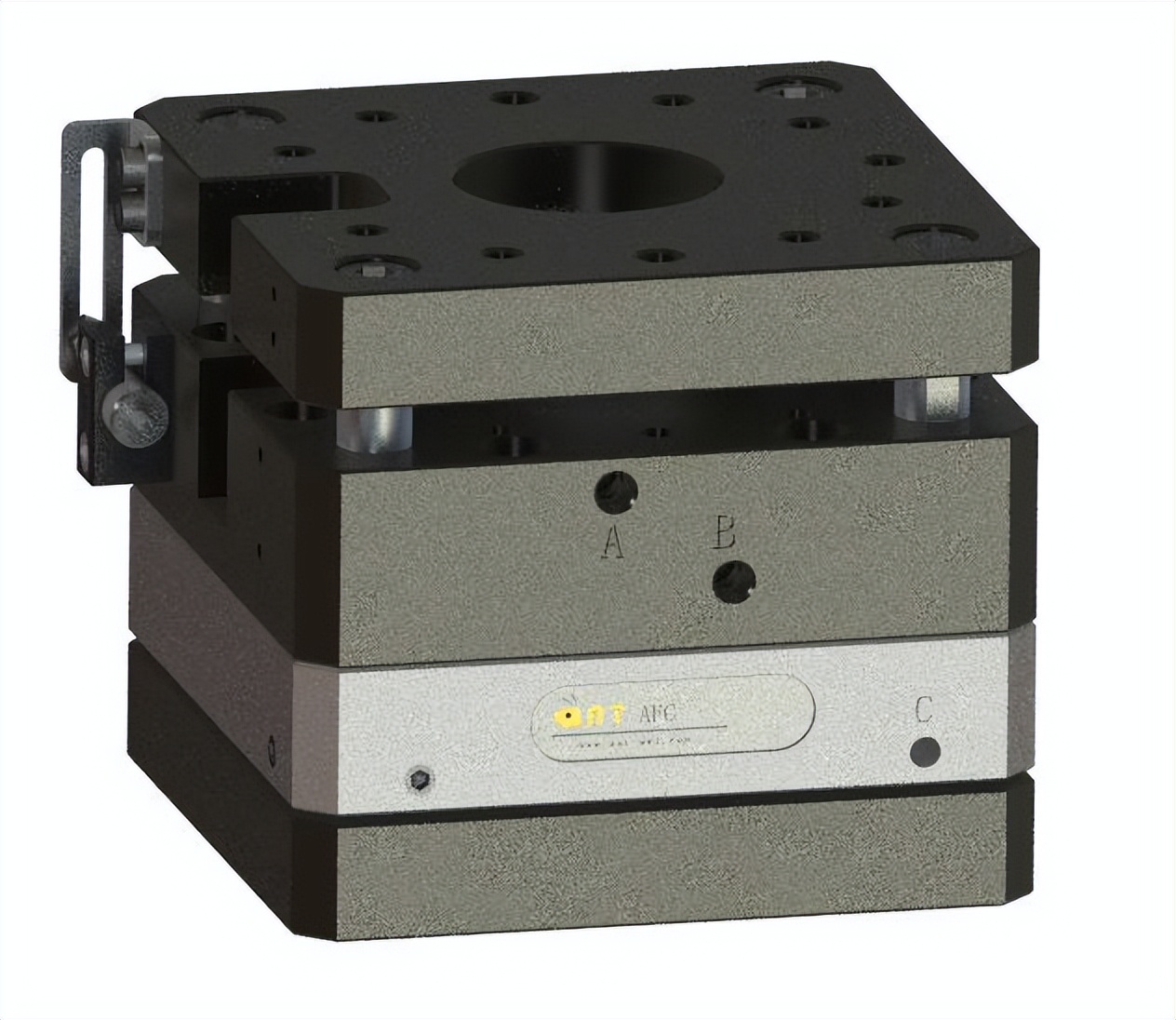 The robot positioning accuracy compensation module solves the position ...