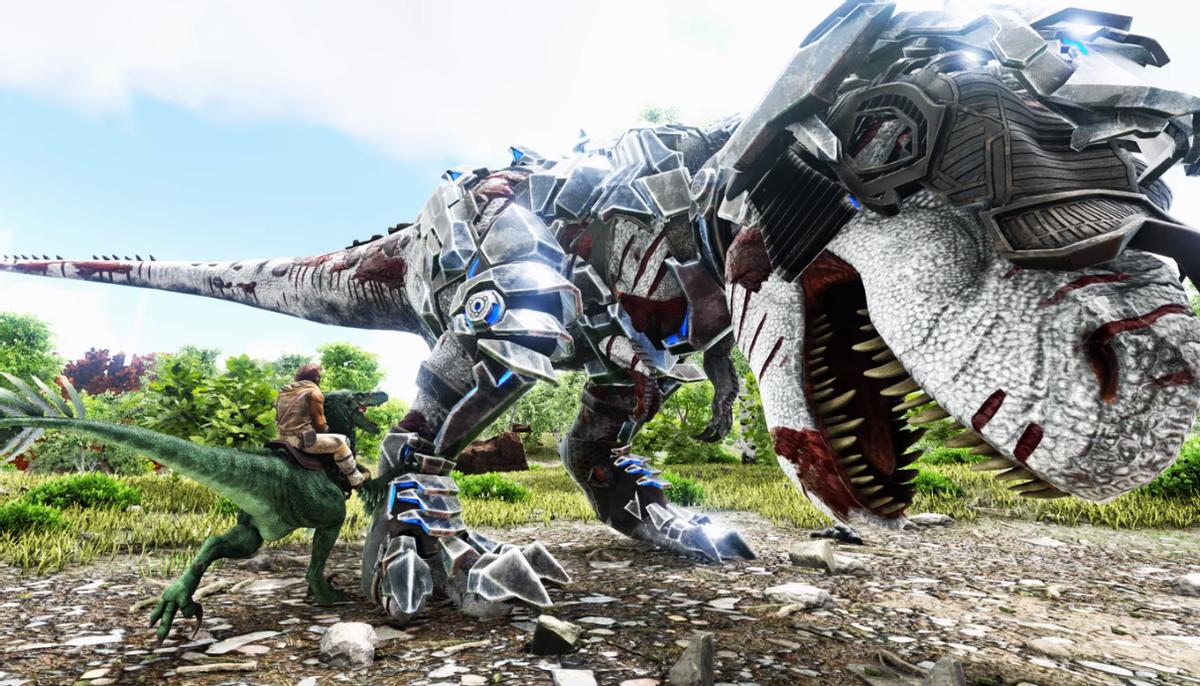 The magic weapon for tribal wars, the dinosaurs of "Ark Survival ...