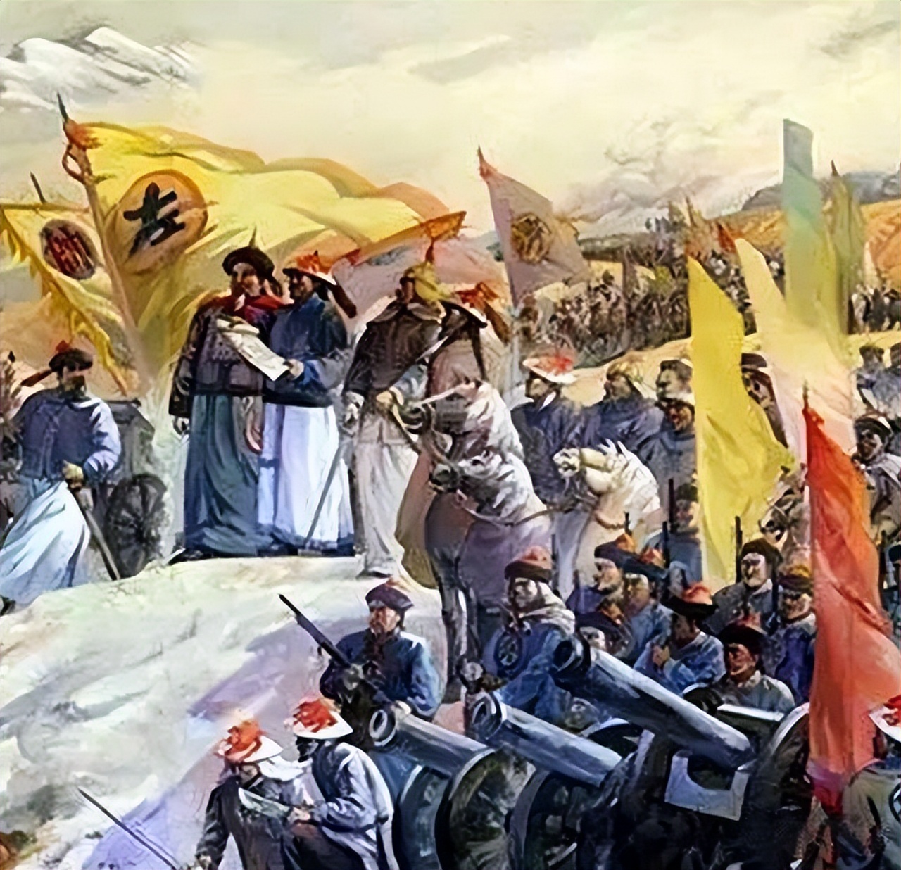 From Zhanshan as the king to "the country's dry city", Dong Fuxiang's ...