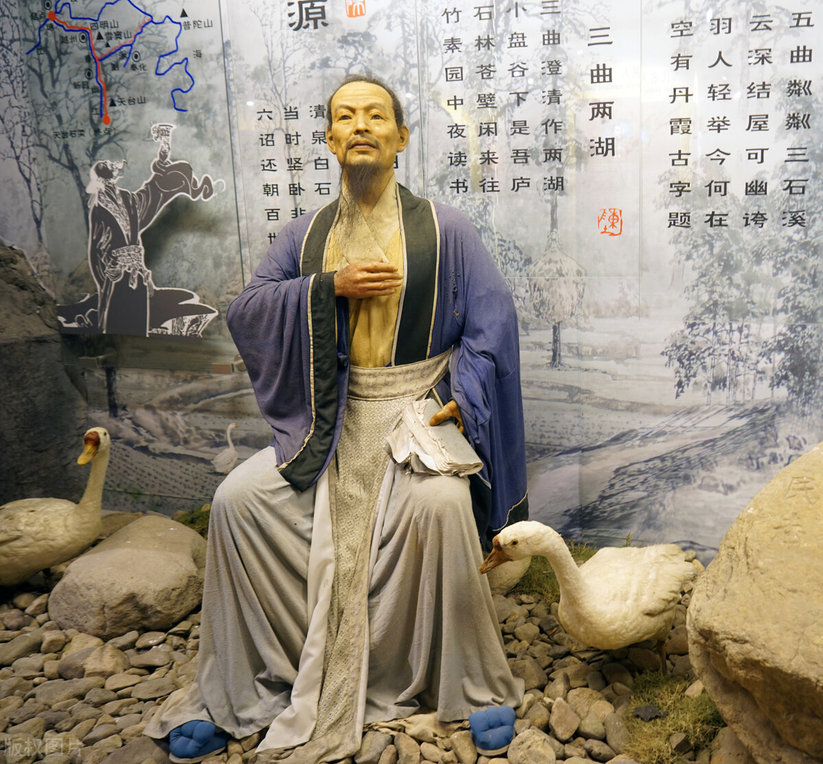 The perfect combination of calligraphy and literary talent, this "Lanting Collection Preface" is ...