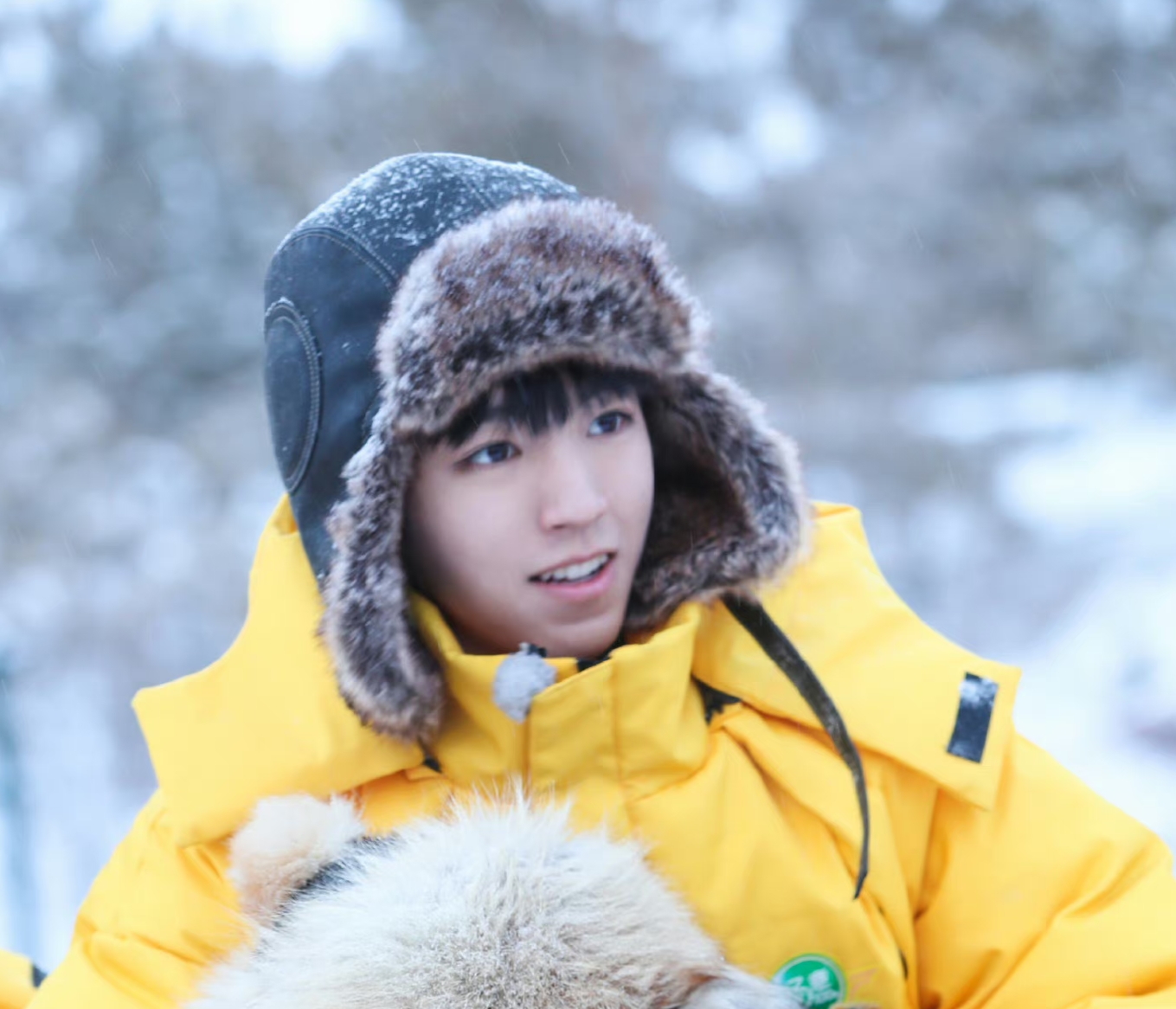 Wang Junkai's skiing photos captured by passers-by, this is the hot ...