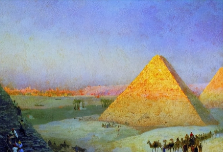 How is the Pharaoh's authority reflected in the pyramid? What impact ...