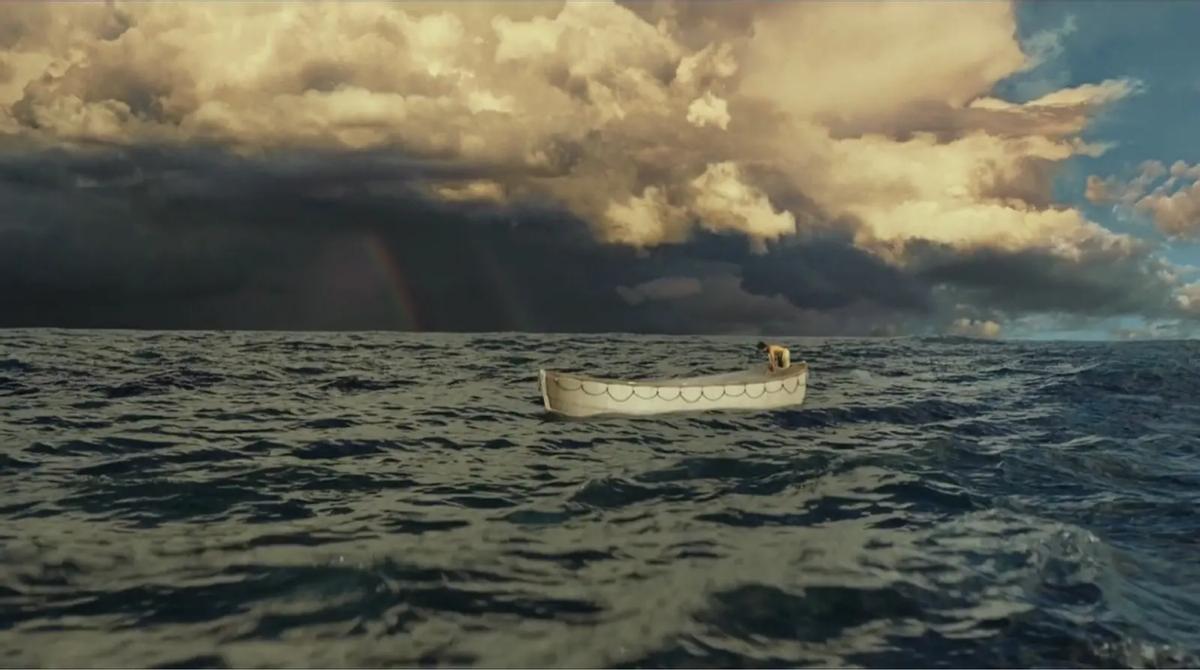 What kind of scenes are created in "The Fantasy Drifting of Boy Pi ...