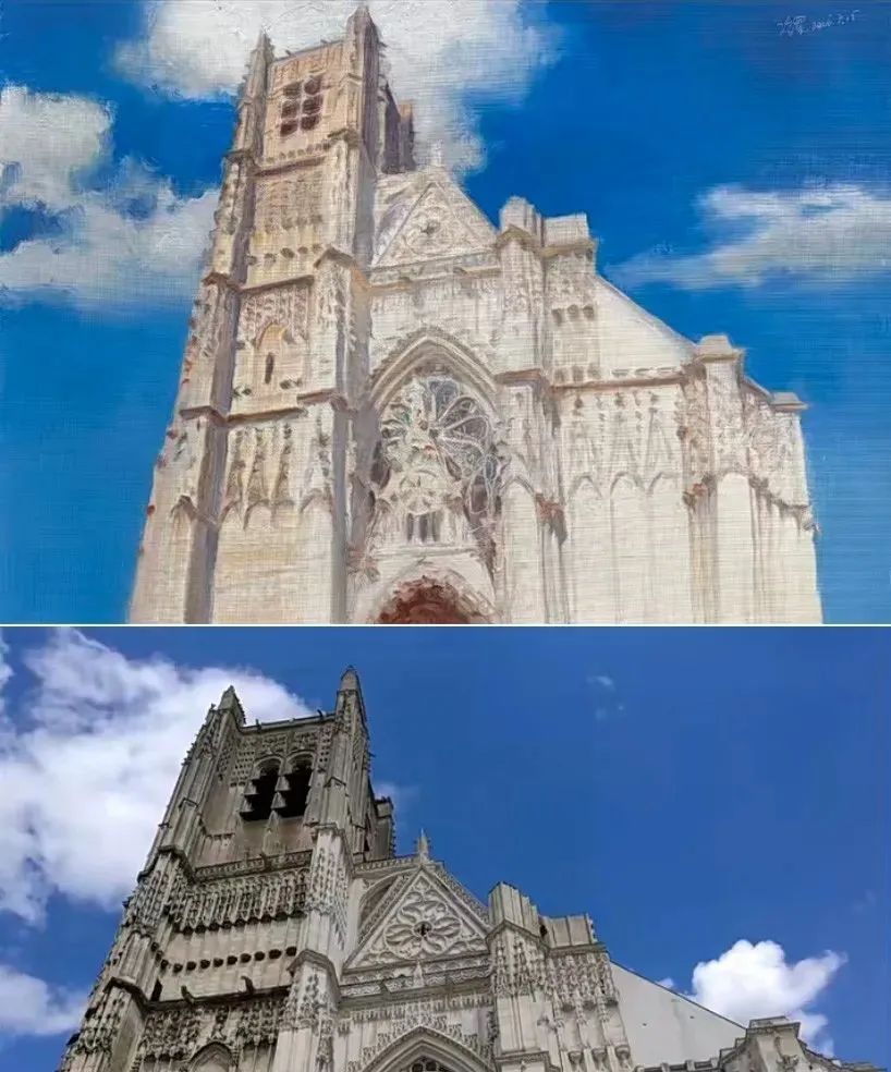 Transformation between Real Scenery and Painting: Scene Sketching - iMedia