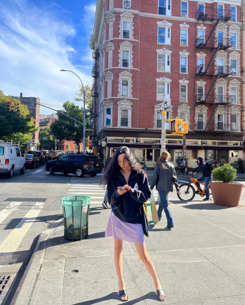 Ins fashion blogger shinzhyun's casual and free sense of relaxation ...