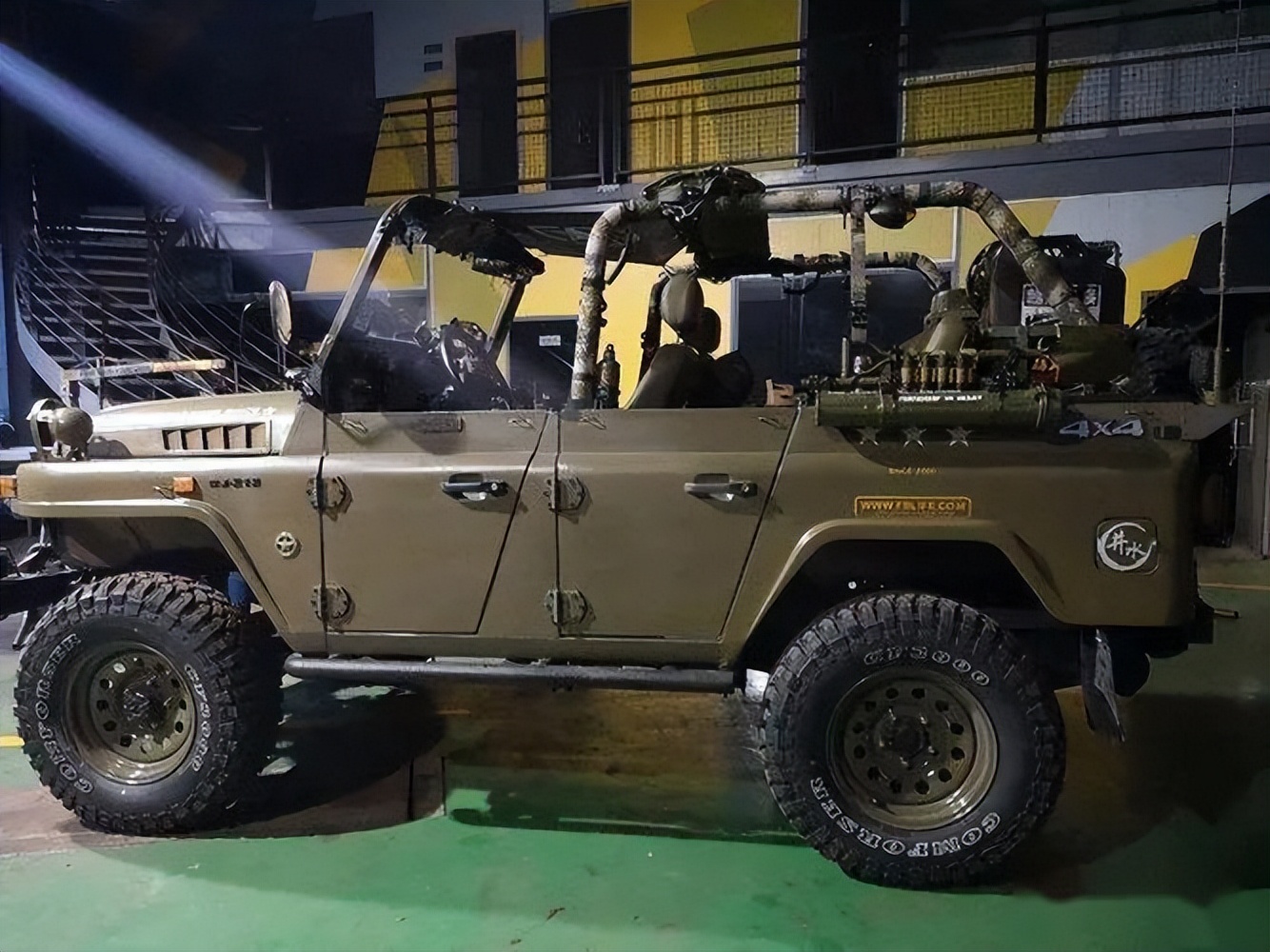 The new model of Beijing 212 is exposed, the new chassis of the ...