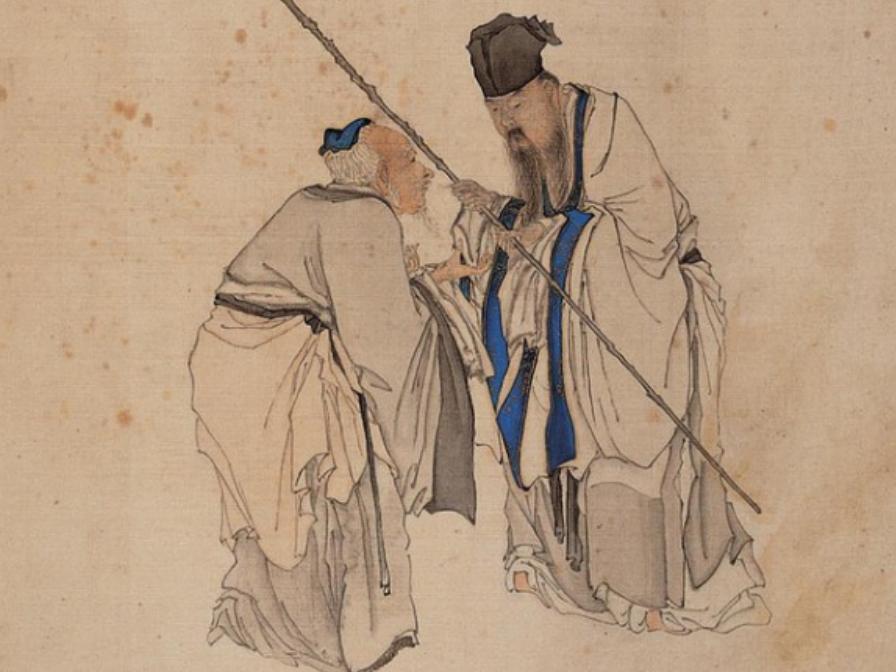 Luo Pin, a painter in the Qing Dynasty, claimed to have seen ghosts ...