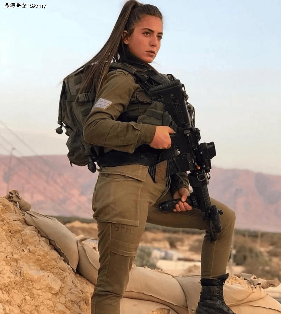 They are not actors, but real Israeli female soldiers. Their looks and ...