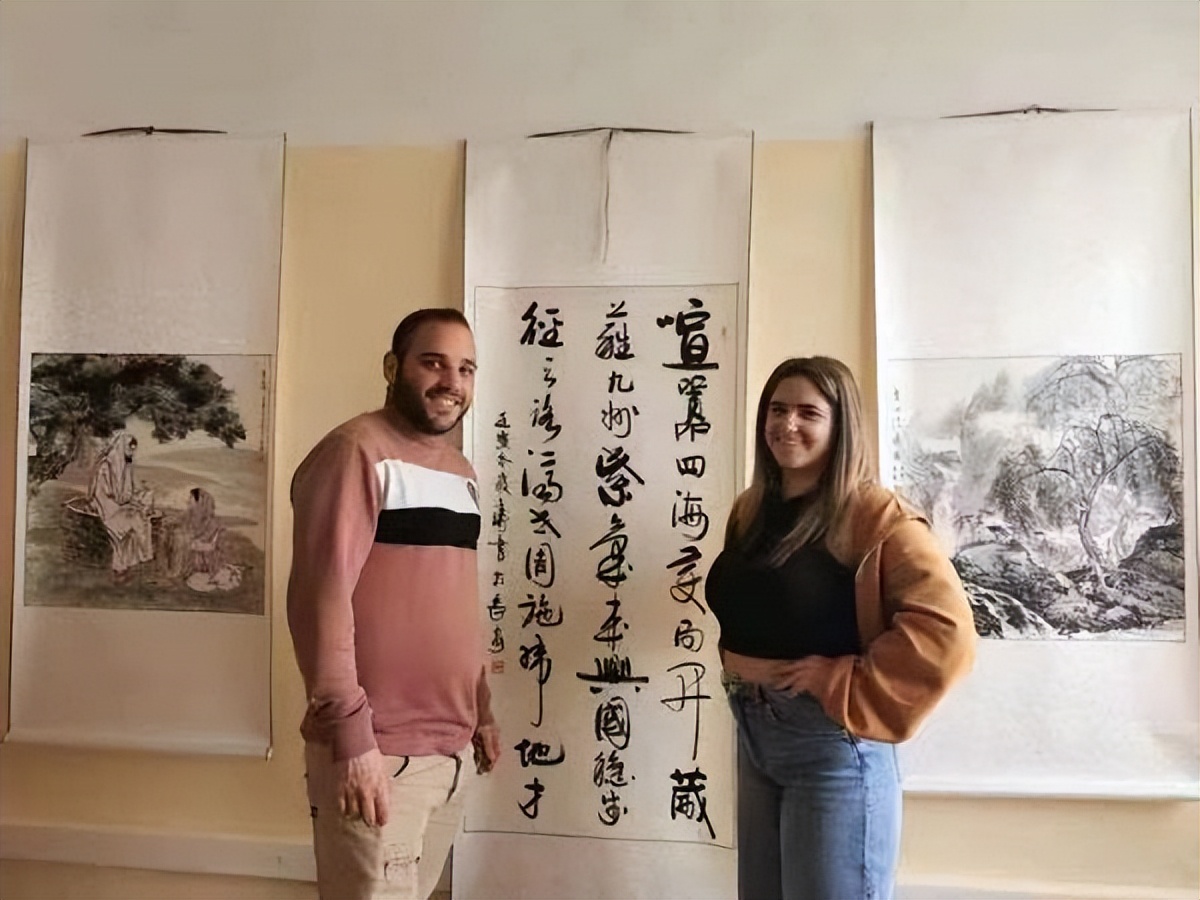 Ren Botao's Calligraphy Exhibited at the National Gallery of Greece - iNEWS