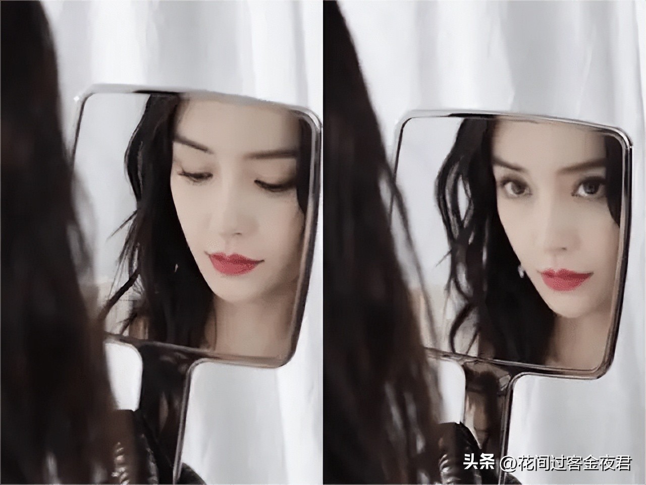 On the cover of "Wonderful OK" magazine, Angelababy looks extremely ...