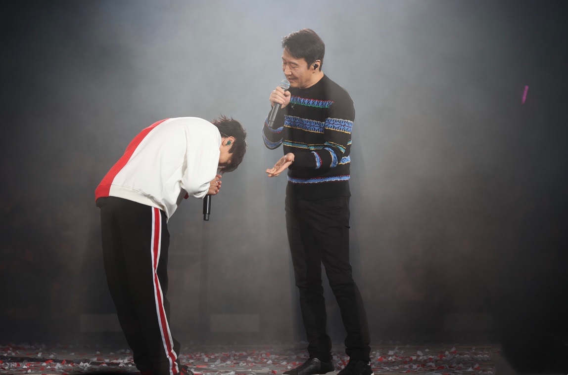 55-year-old Liming appeared in a low-key concert, and he was not old in ...