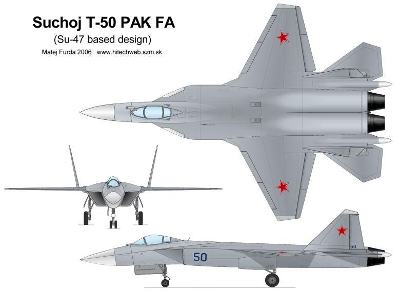 Pak Fa隱形戰鬥機的幾個方案 資訊咖 