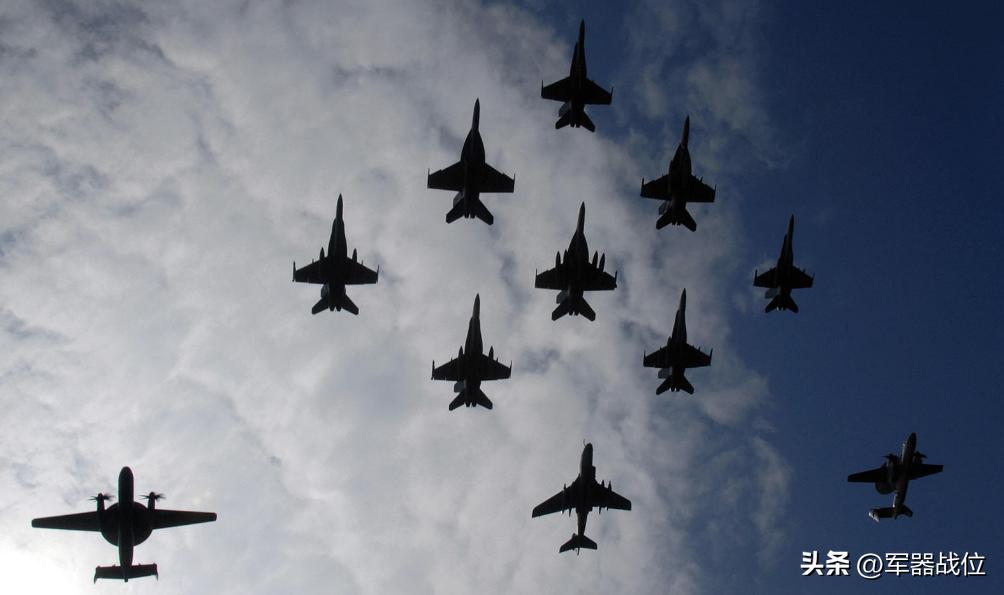 400 sorties of China and the United States once "competed" in the ...