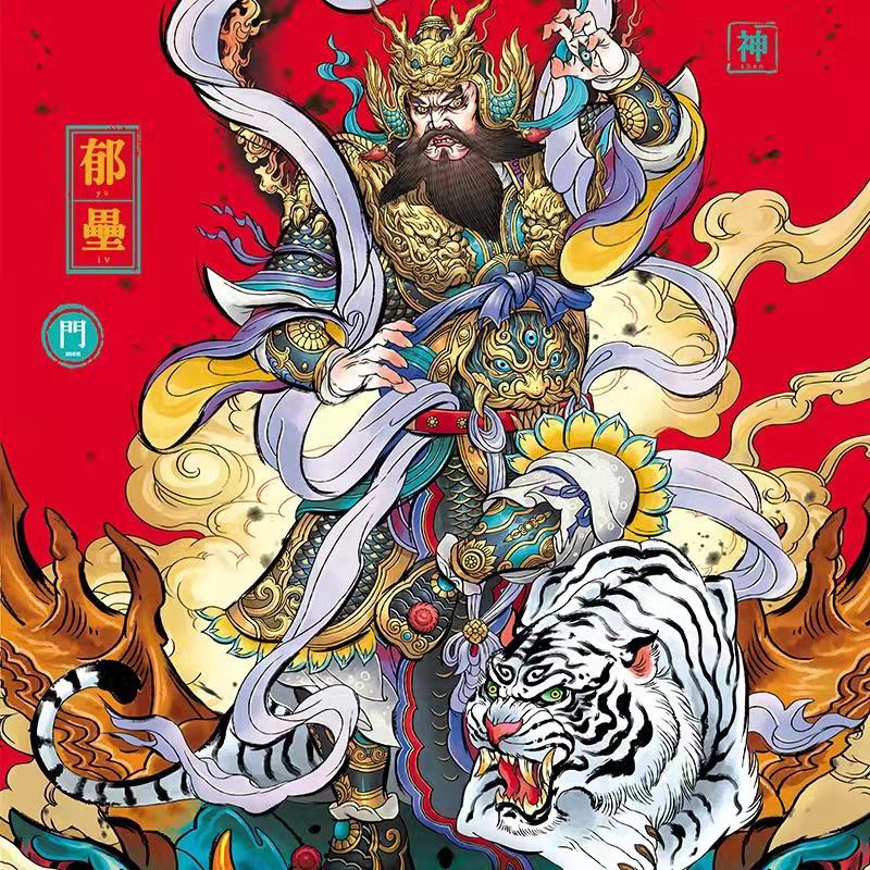 Three generations of door gods are in battle. Who is the strongest door ...