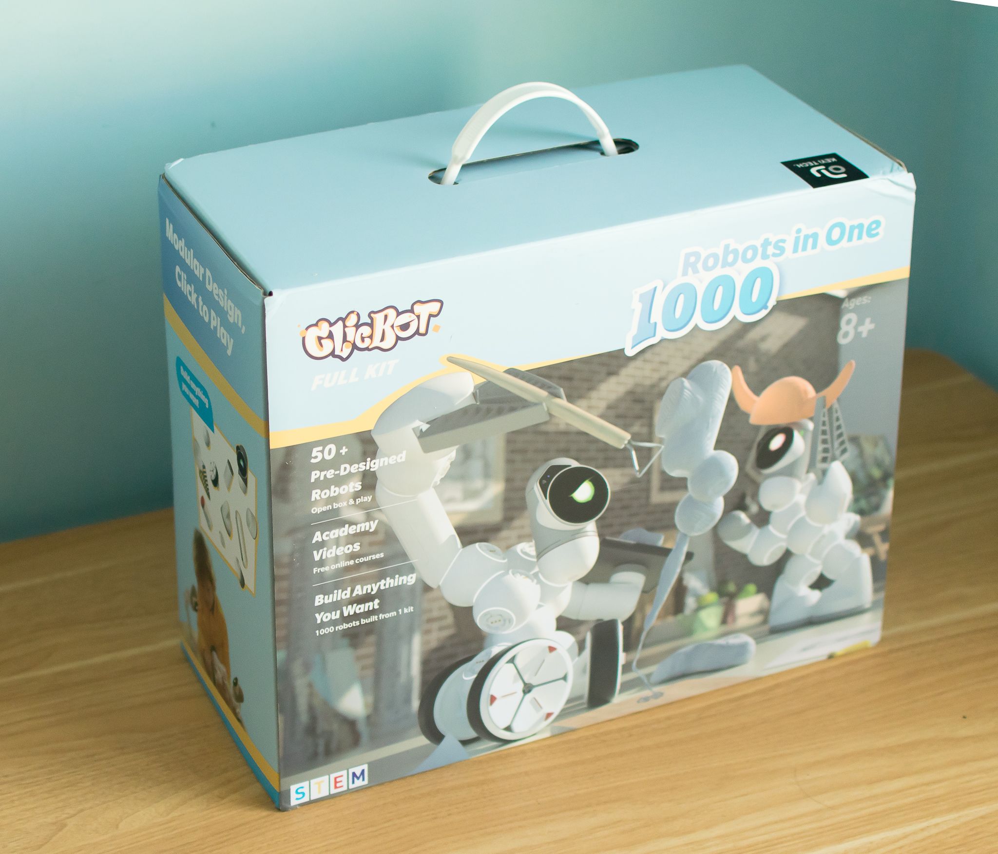 Modified Coco Smart Robot, the child and me are smart after programming ...