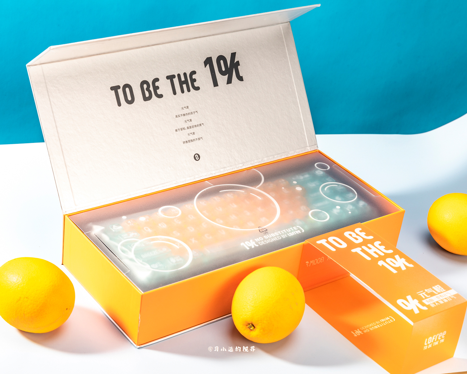 Beginning with appearance, the transparent keyboard of Lofree Luo Fei's ...