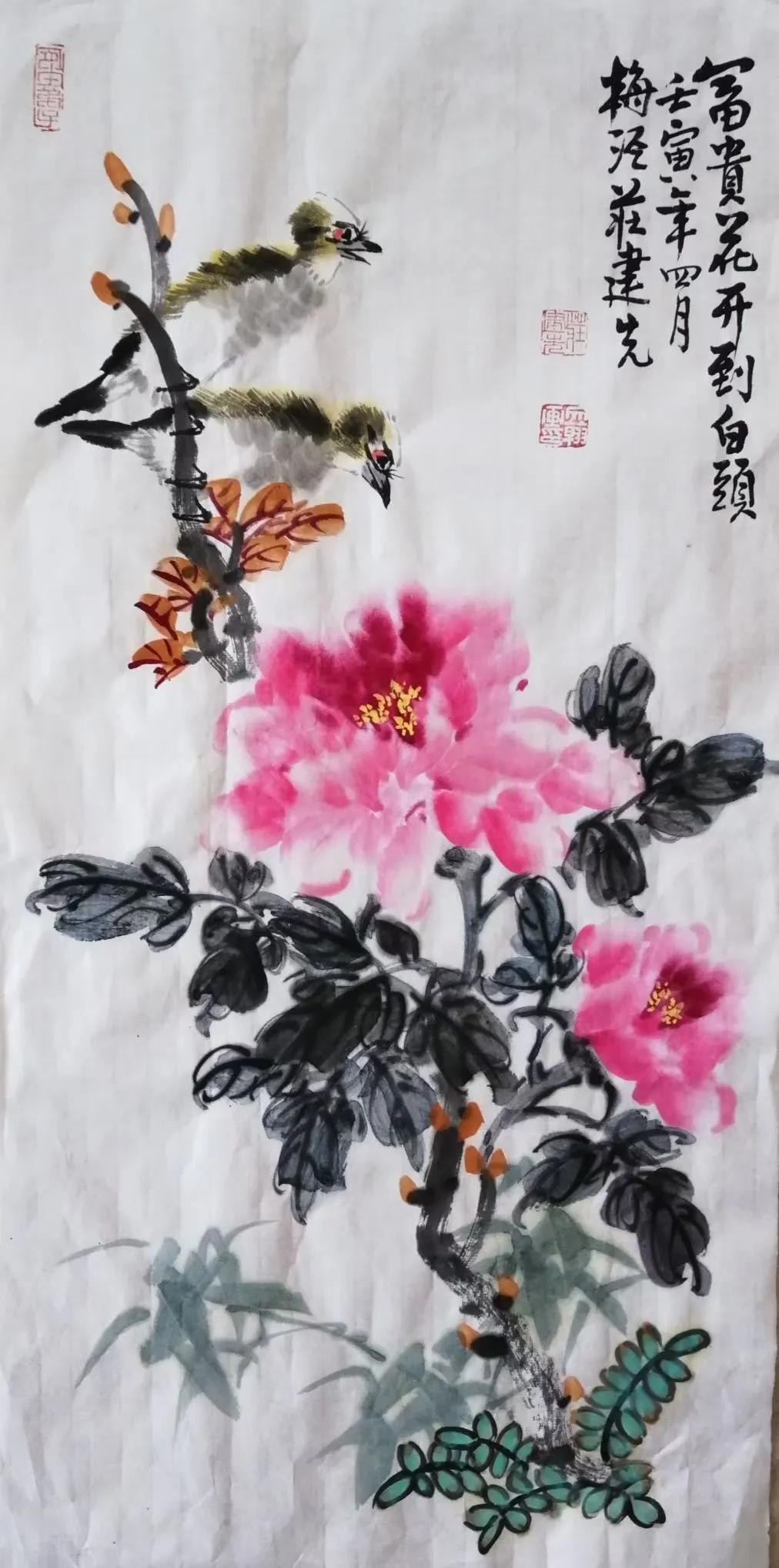 Zhuang Jianxian's calligraphy and painting - iNEWS
