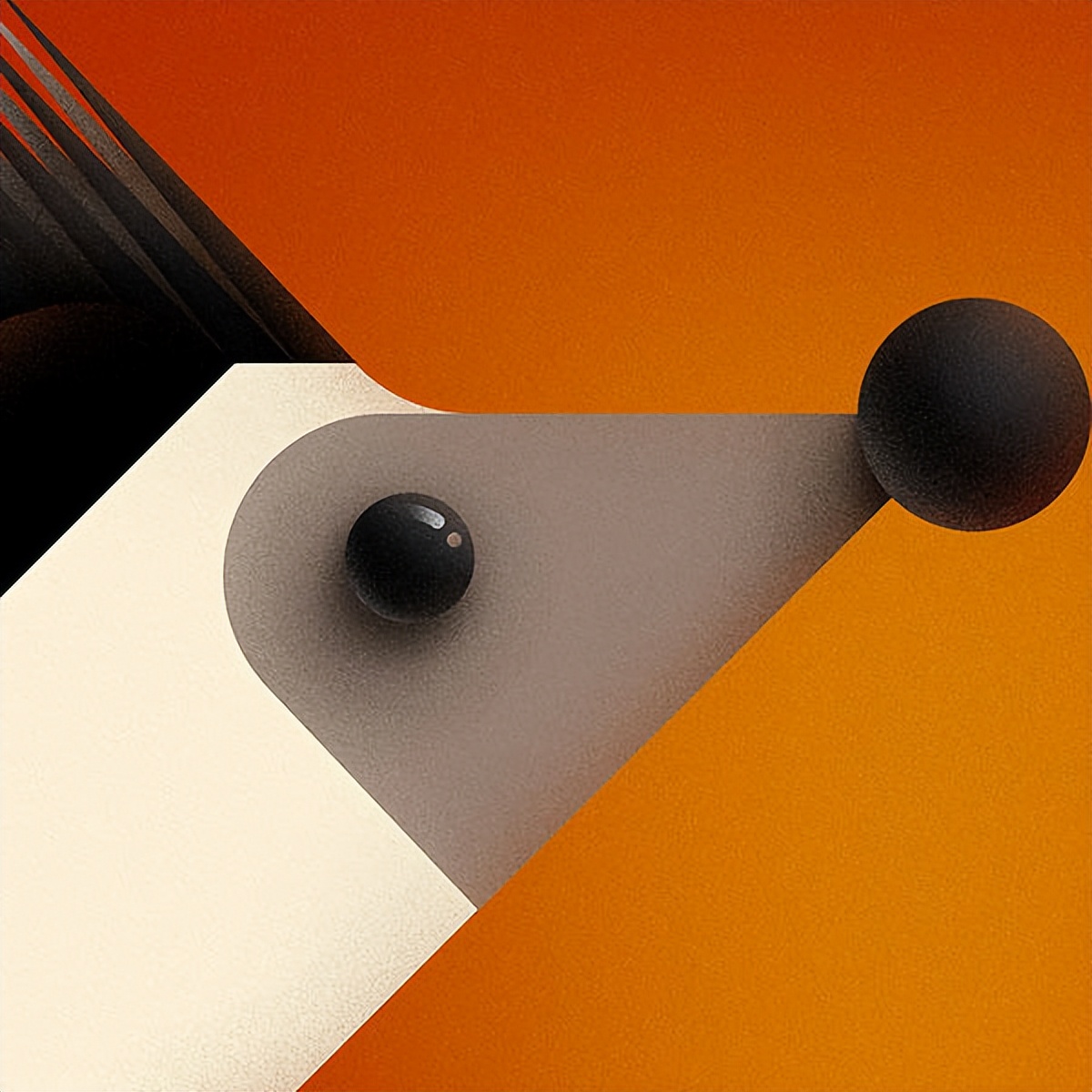 Illustration sharing, geometric vector style - iNEWS