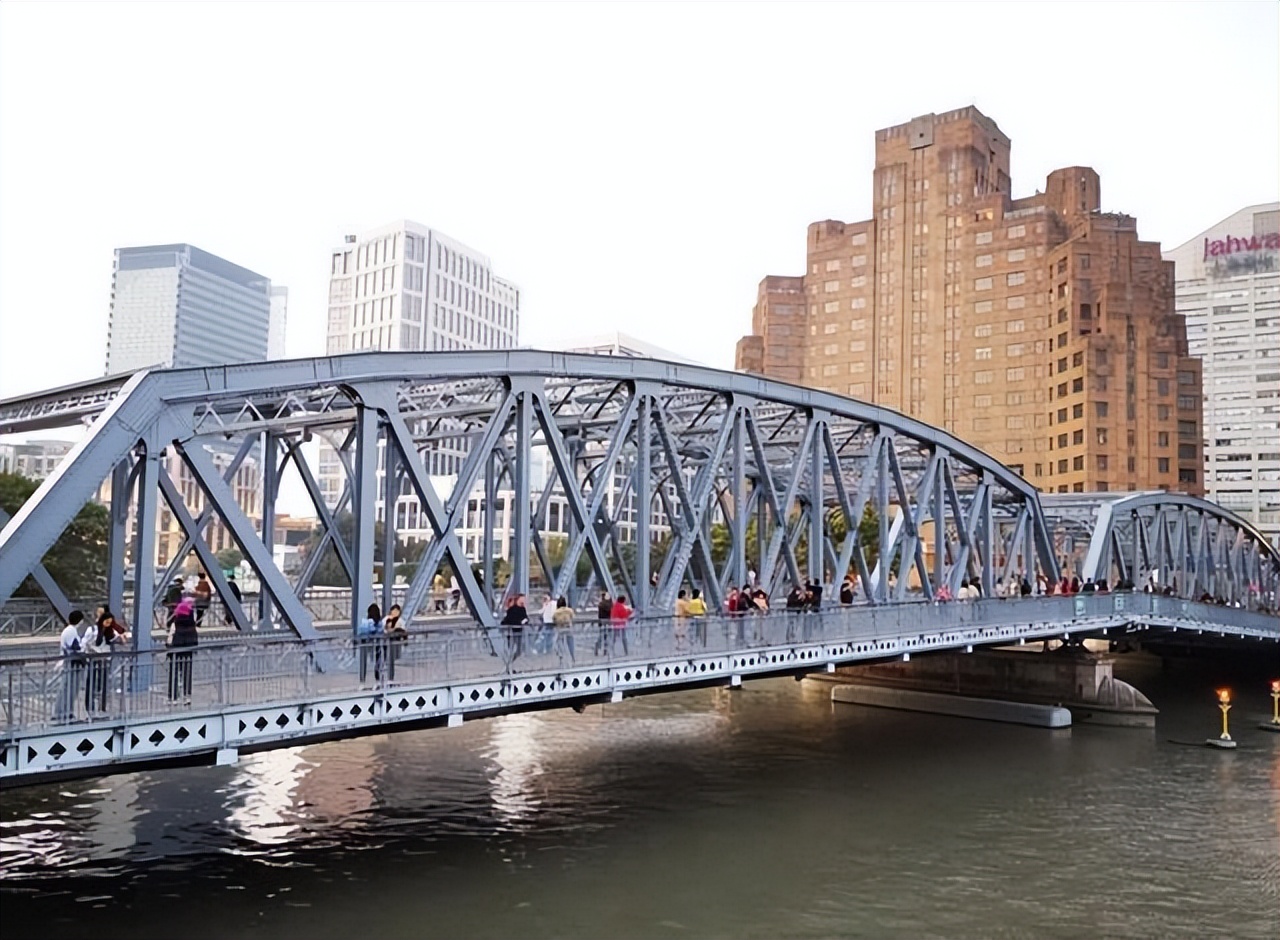 Shanghai's century-old bridge, known as "garbage bridge", this classic ...