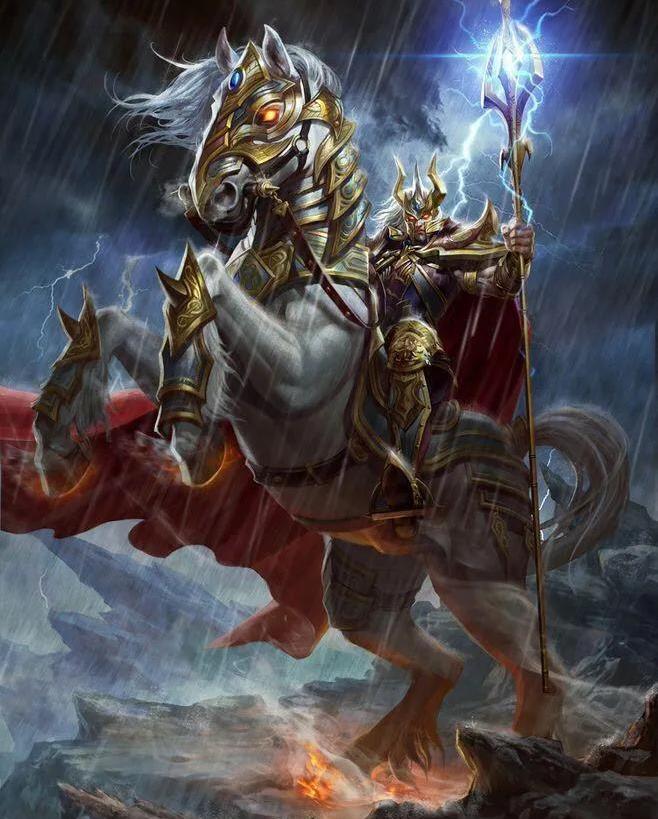 If you put Zeus, Athena and Odin into the Chinese mythology system ...