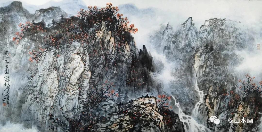 Empty Emerald Wet Human Clothes - Yu Dong's Landscape Painting - iNEWS