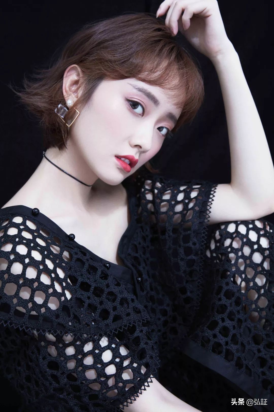 "Little clever" Wang Luqing, a pure and lovely face with a pair of ...