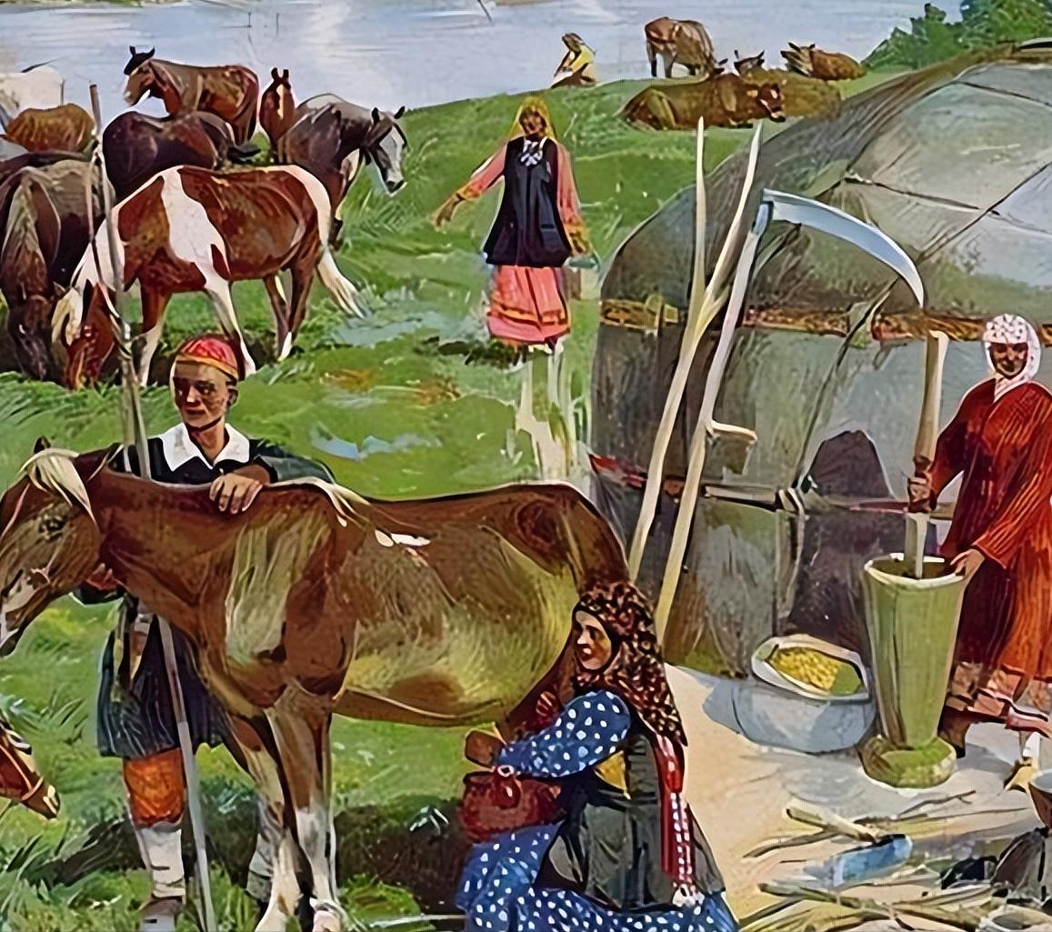 What was the nomadic tribal society in Iran like in the 18th and 19th ...