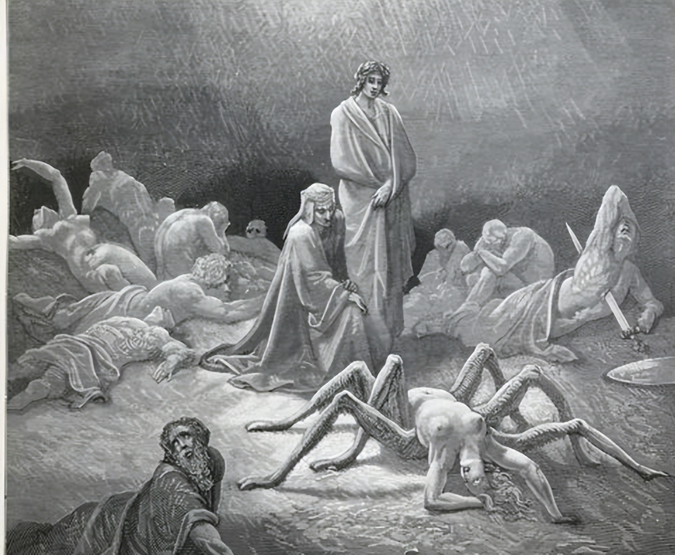 Dante, the great father of Italian literature, what thinking and ...