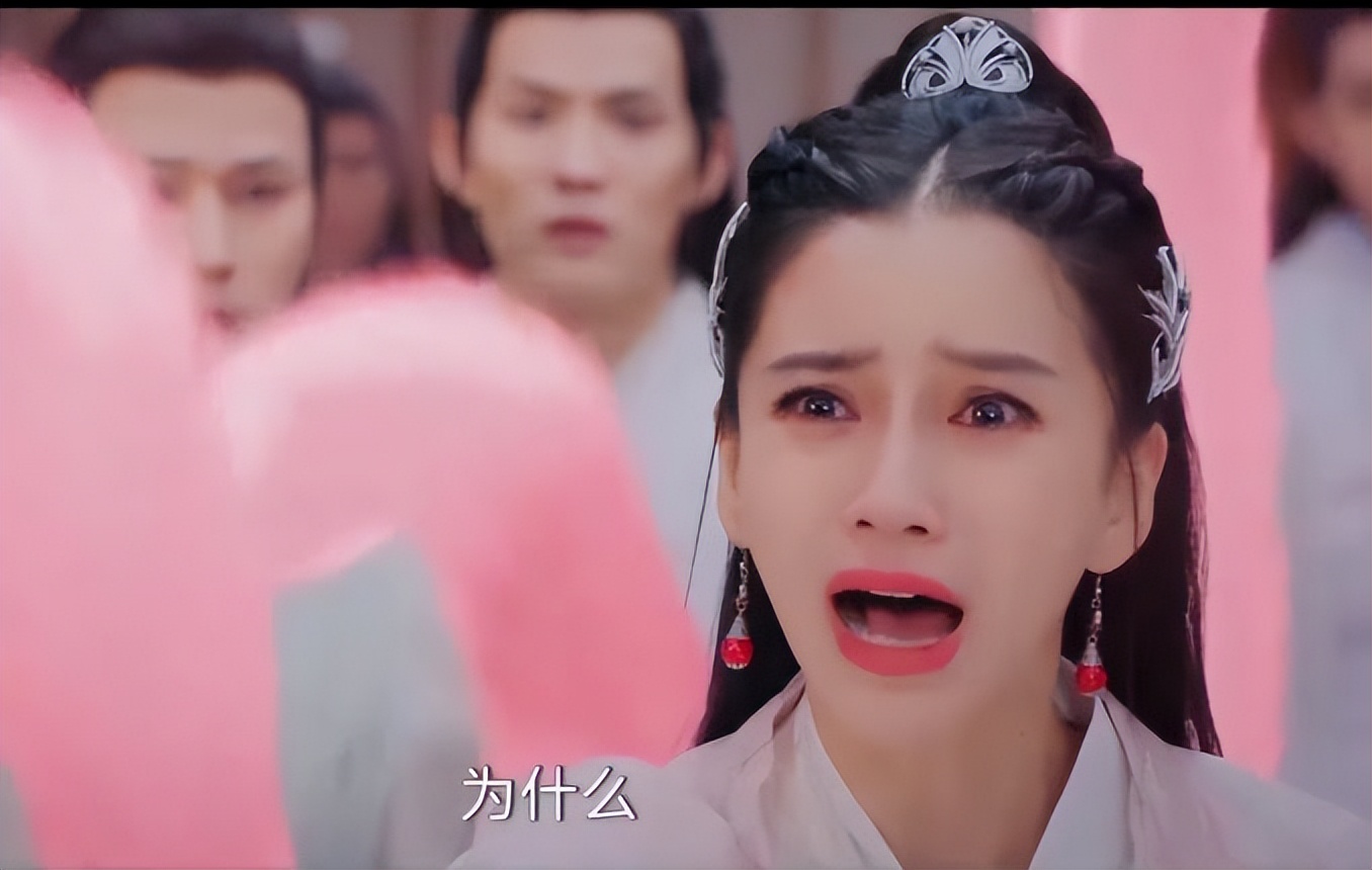 Netizens hotly comment on Angelababy's "Dust Fate" crying scene, and ...