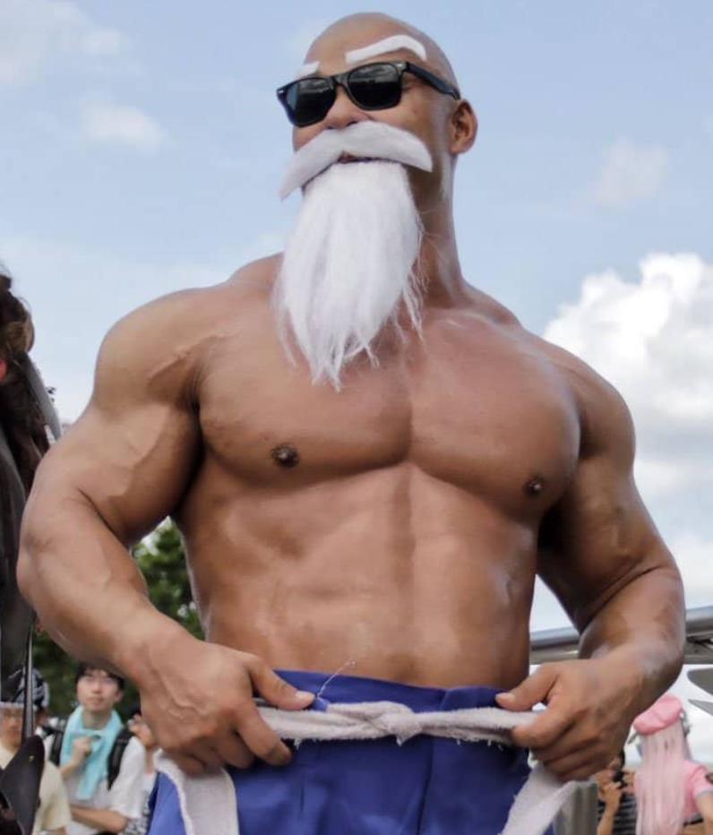 58-year-old dubbed 'real-life turtle fairy' for his Roman statue-like ...