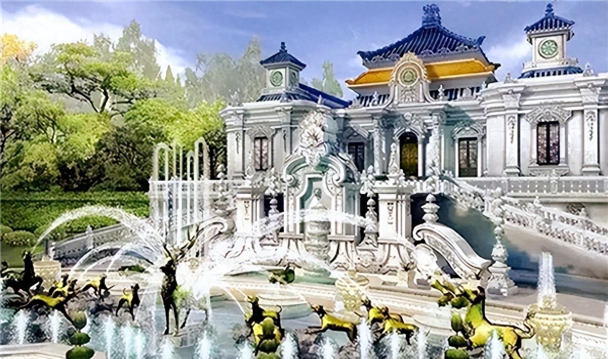 The British released the photos of the Old Summer Palace before it was ...