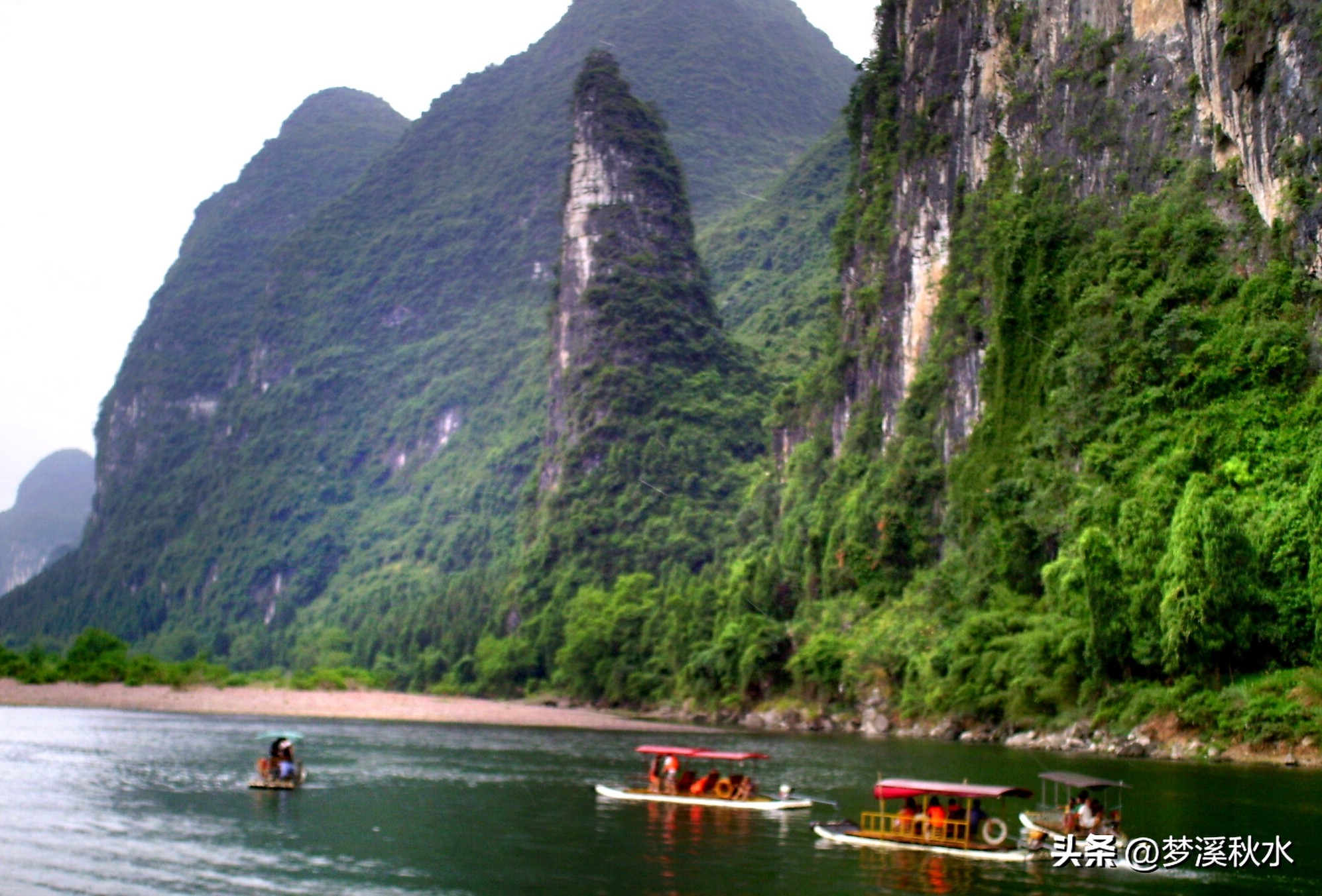 Charming landscape of Li River, dreamy Baili Gallery - iNEWS