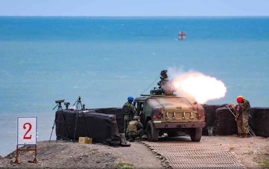 Taiwan's latest military exercise, the hit rate of artillery shells is ...