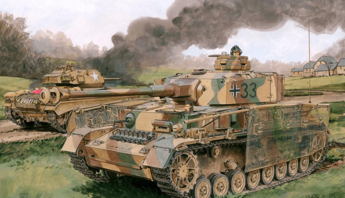 How strong was the combat capability of the German Panzer Division in ...