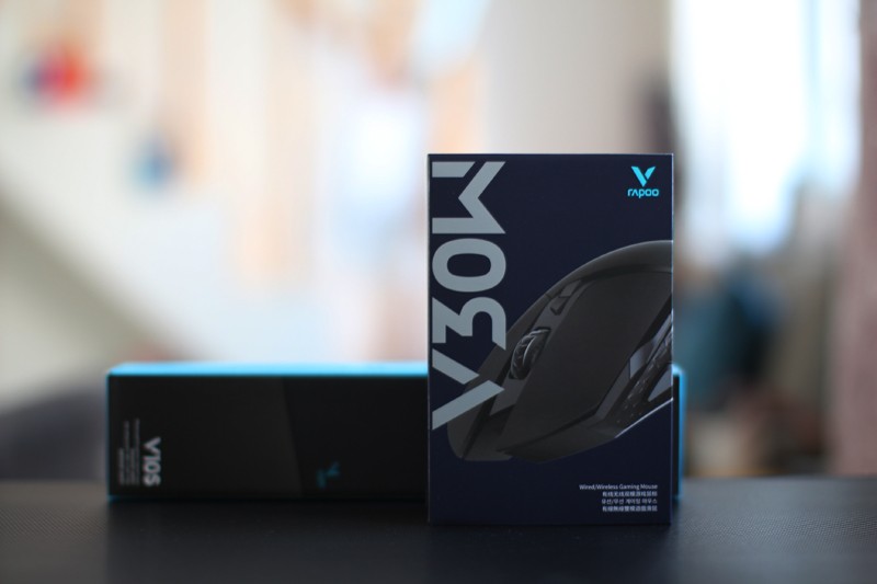 Dual-mode free switching, Rapoo V30W dual-mode RBG gaming mouse ...