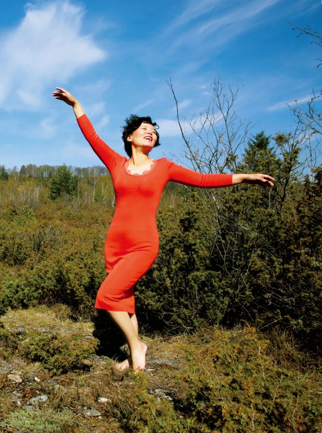 Before "Flower Sea", Gong Linna was too inferior to wear pink - iMedia