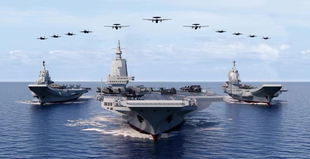 CCTV publicly admitted that the three aircraft carriers can no longer ...