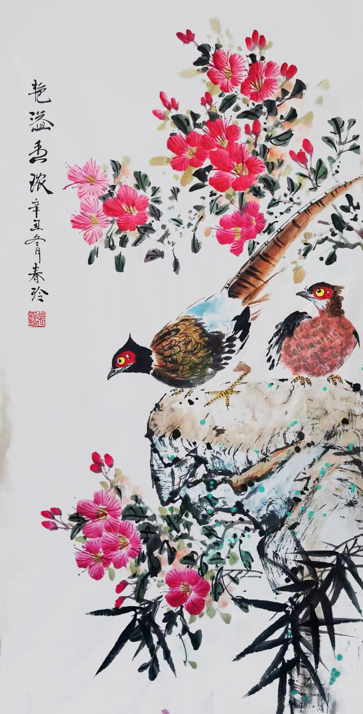 Painter Zhang Chunling-Appreciation of Works - iNEWS