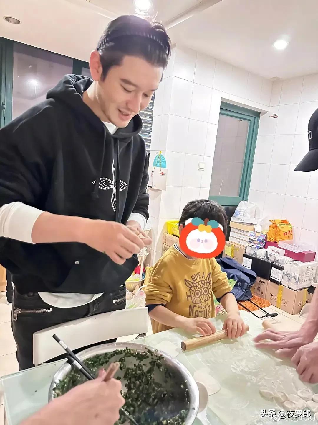 During the winter solstice, Bailu, Chen Qiaoen, Huang Xiaoming and Yang ...