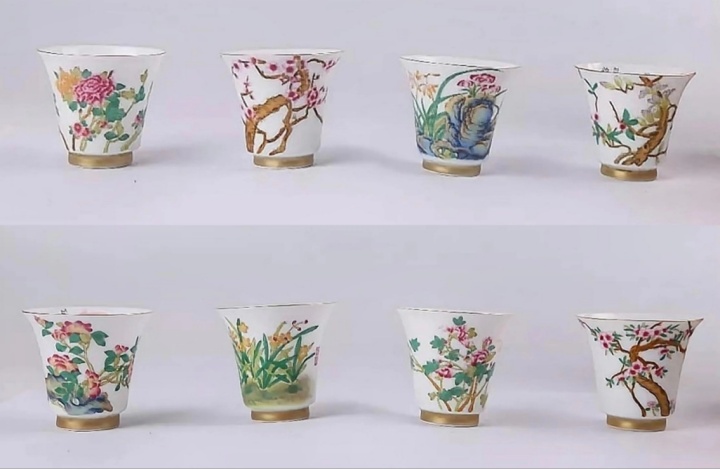 The most beautiful set of cups in history - Twelve Flowers Cup - iNEWS