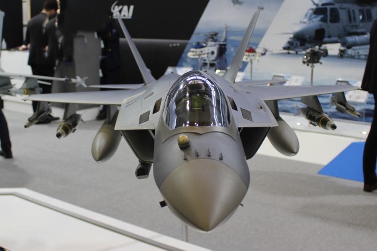 The Korean KF-21N is the benchmark F-35, and it will serve on the ship in the future. The ...
