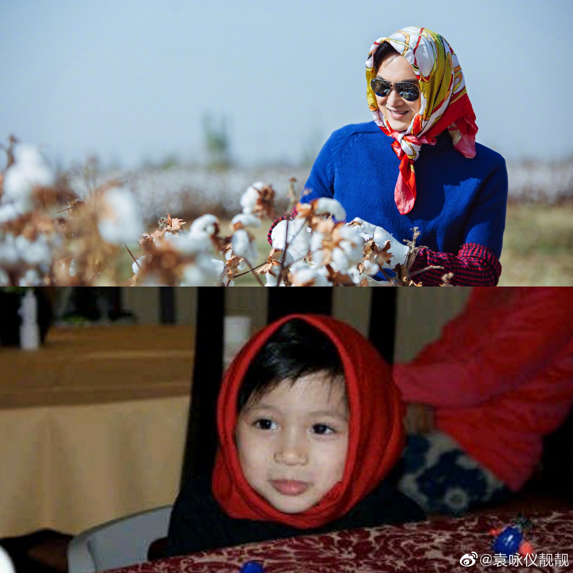 Yuan Yongyi took a group photo with her 15-year-old son, more handsome ...