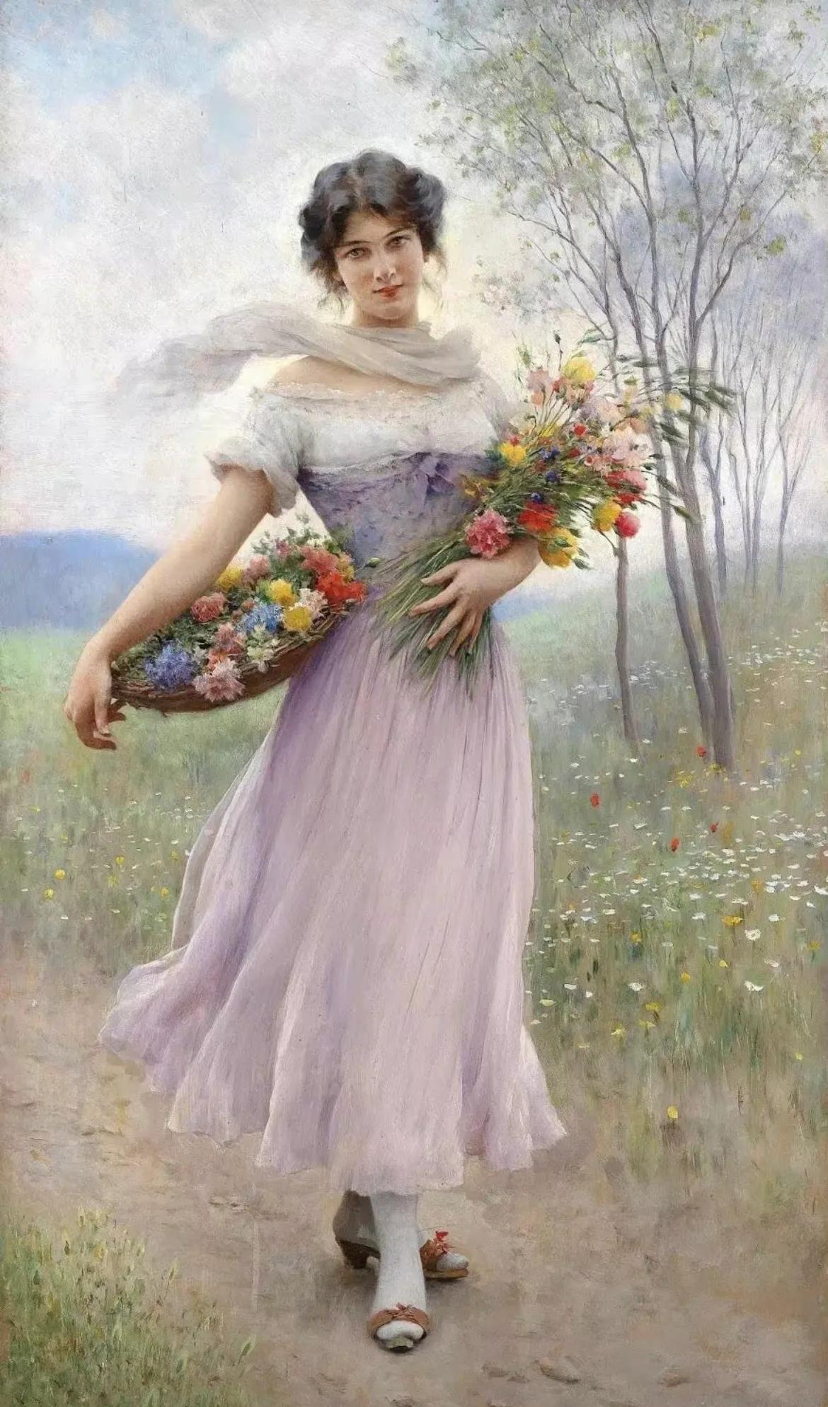 18 Portraits of beautiful women, in real life, distance produces beauty ...