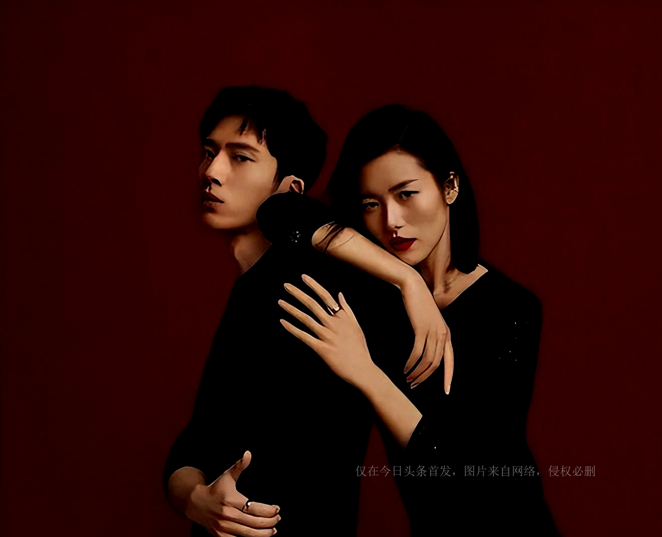 Jing Boran and Liu Wen officially announced their marriage: they didn't ...