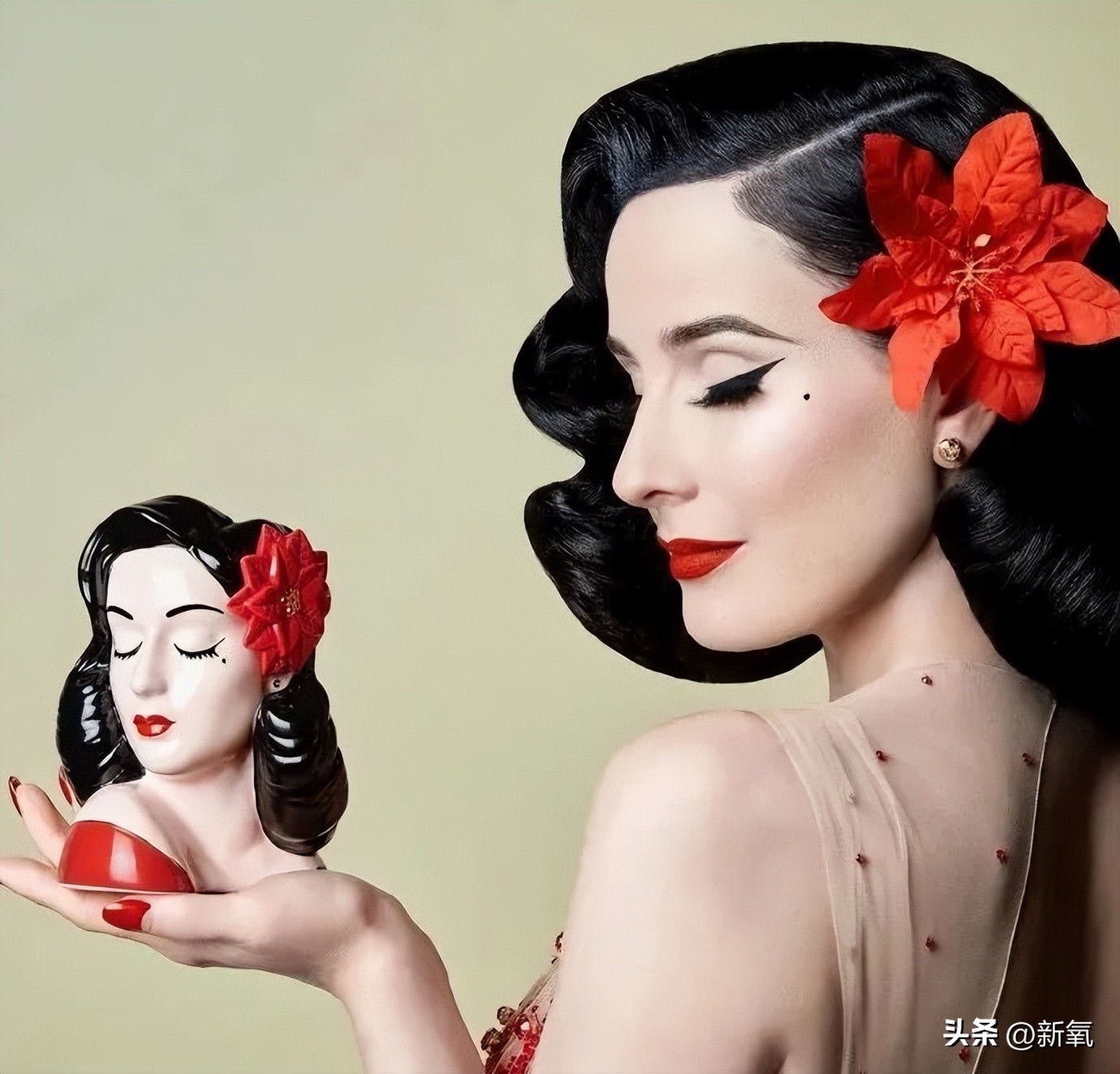 Dita Vantis: The legendary beauty who conquered the world by herself ...
