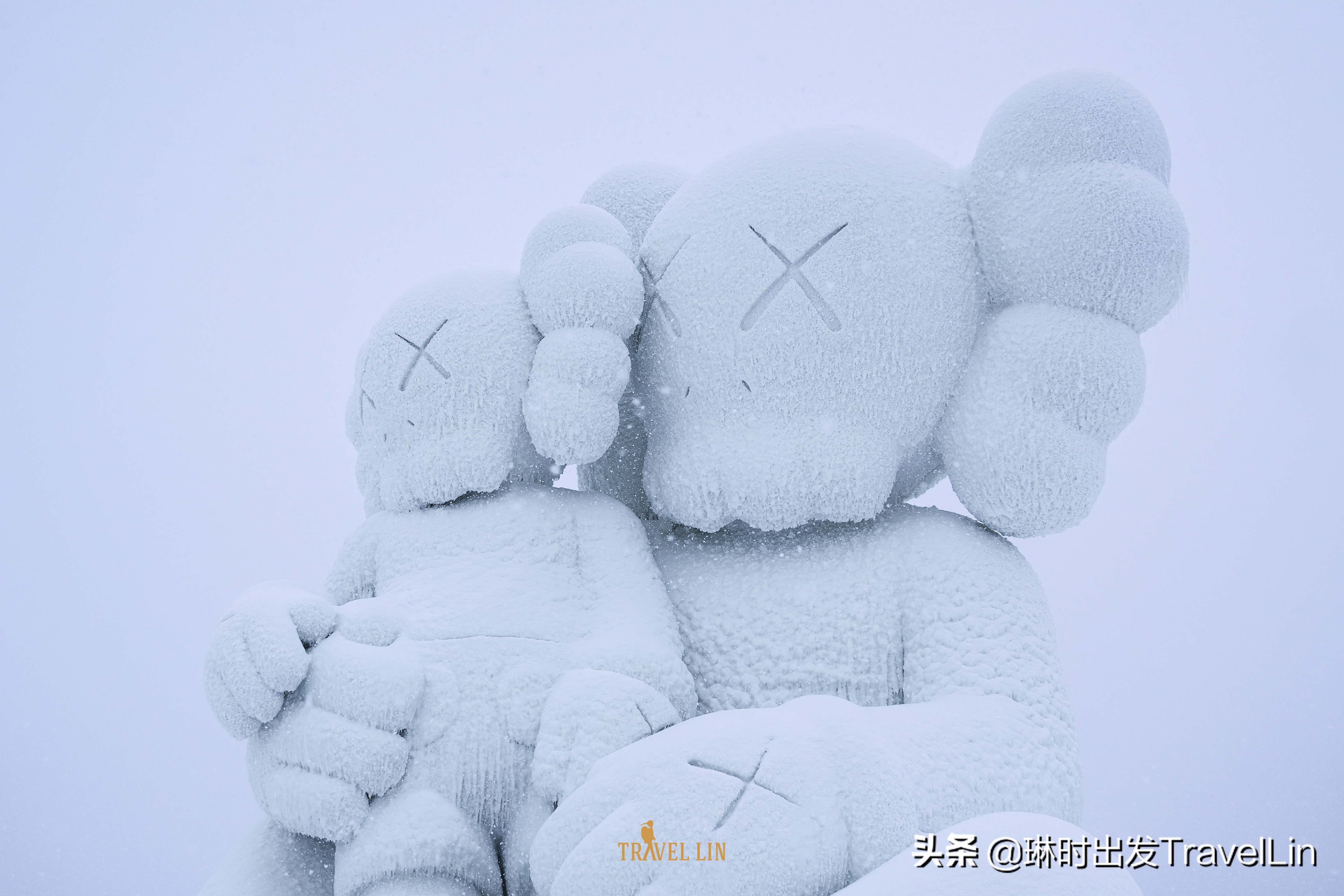 Go to Changbai Mountain to see the exhibition: KAWS in the snow that is ...