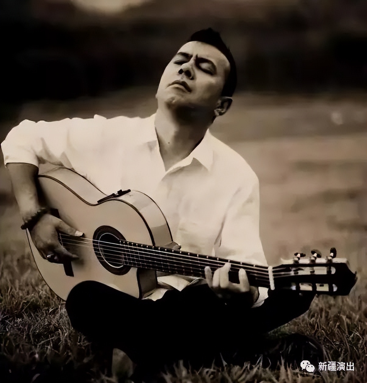 He is the founder of rock music in Xinjiang and even in China, and the ...