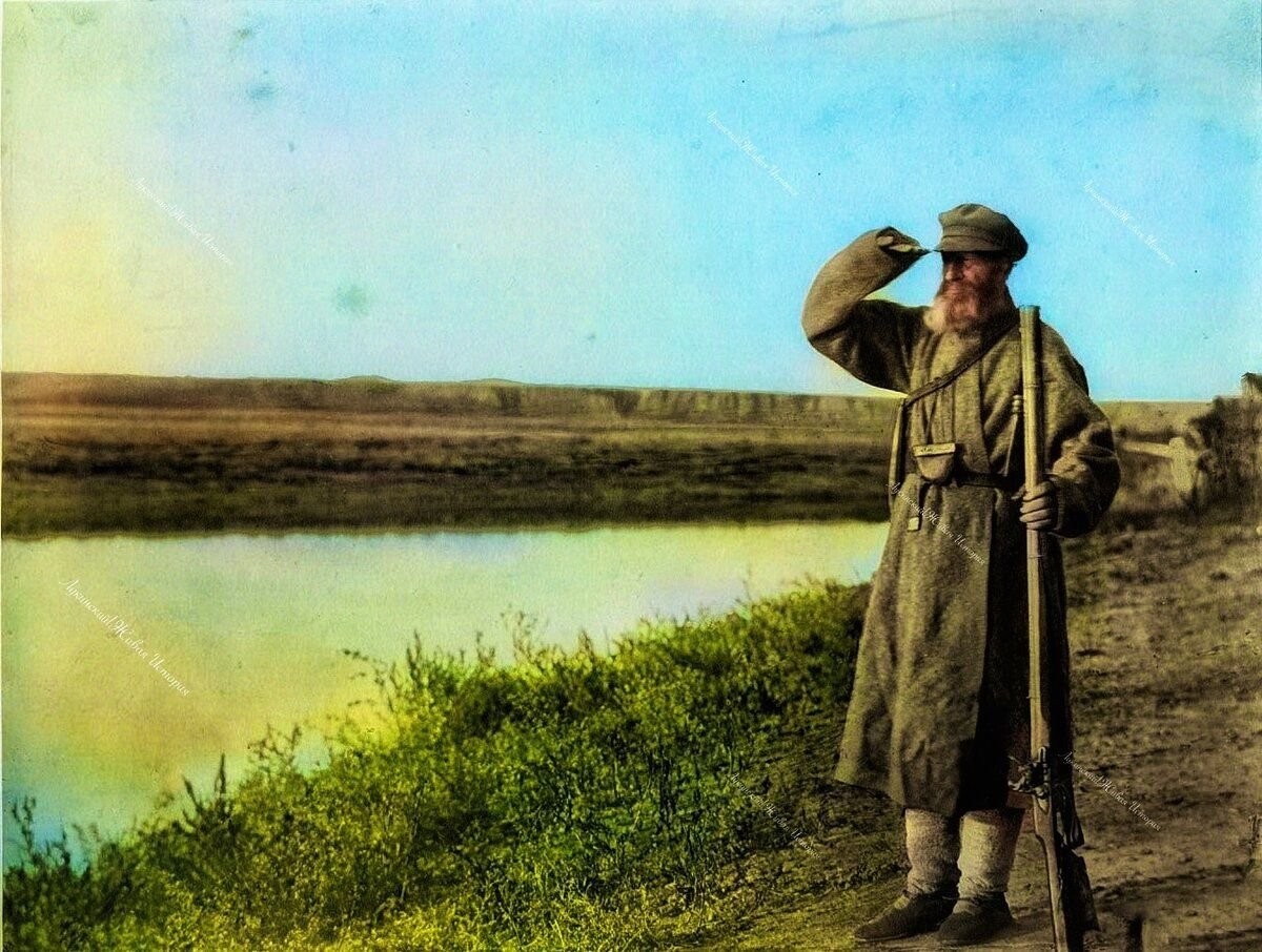 Don Cossacks in Unique 19th-Century Color Photographs from "Historical ...